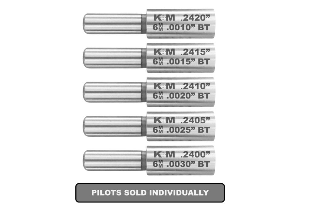 NECK TURNING PILOT – SIZED FOR BULLET TENSION